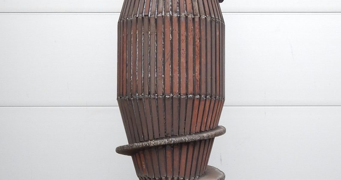 Traditional full displacement auger head - Olivier